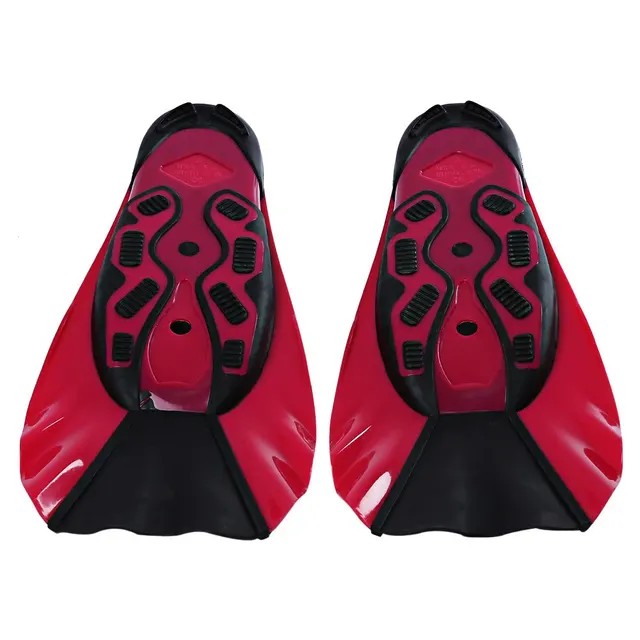 Professional 3 Colors Swimming Flipper Comfortable 1 Paired Short ...