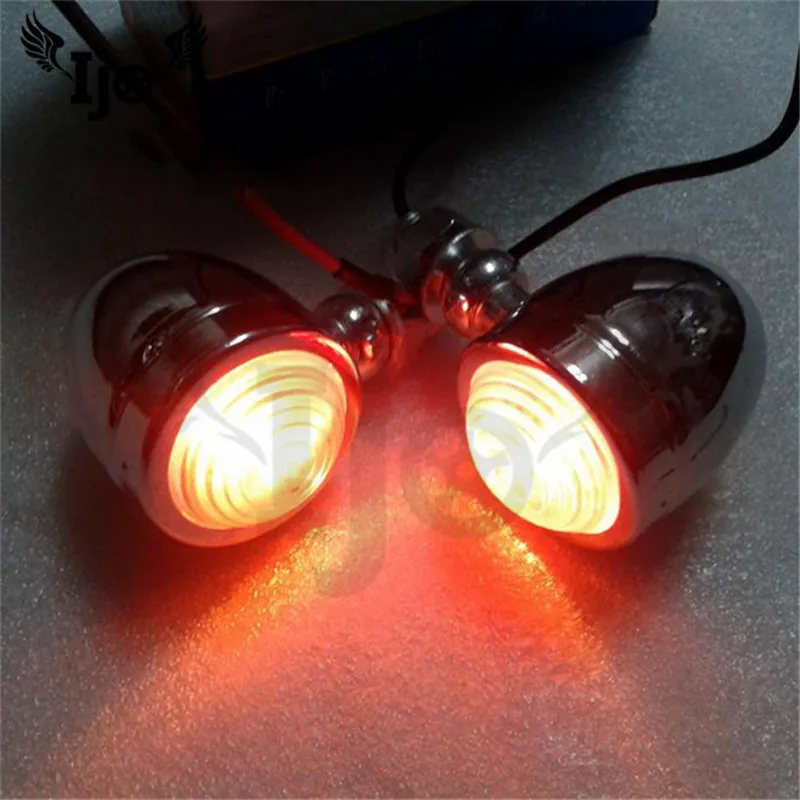 scooter motorbike moto turn indicator bobber flasher light motorcycle ...
