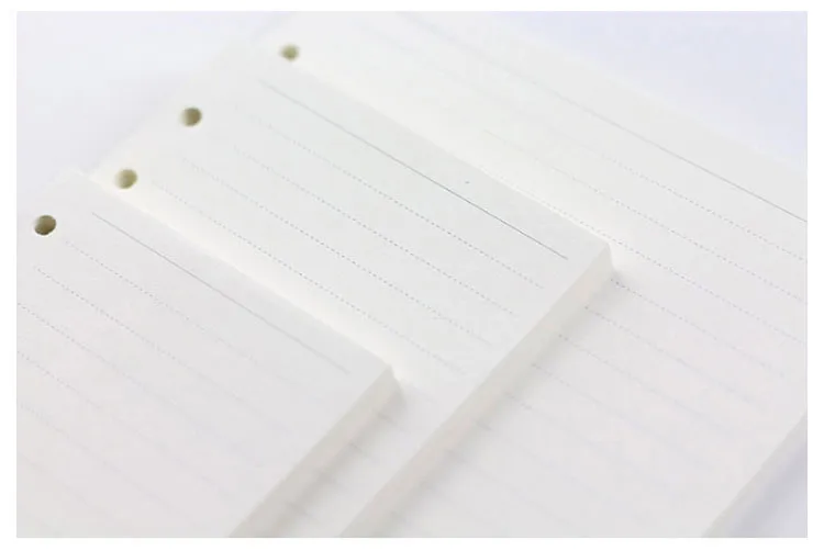 Feuillet mobile,Pages intérieures de planificateur en papier d ...