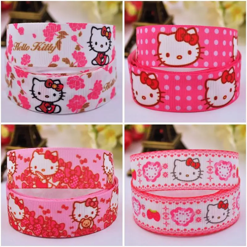 Aliexpress.com : Buy 7/8'' (22mm) Hello Kitty 4 style mixed Cartoon ...