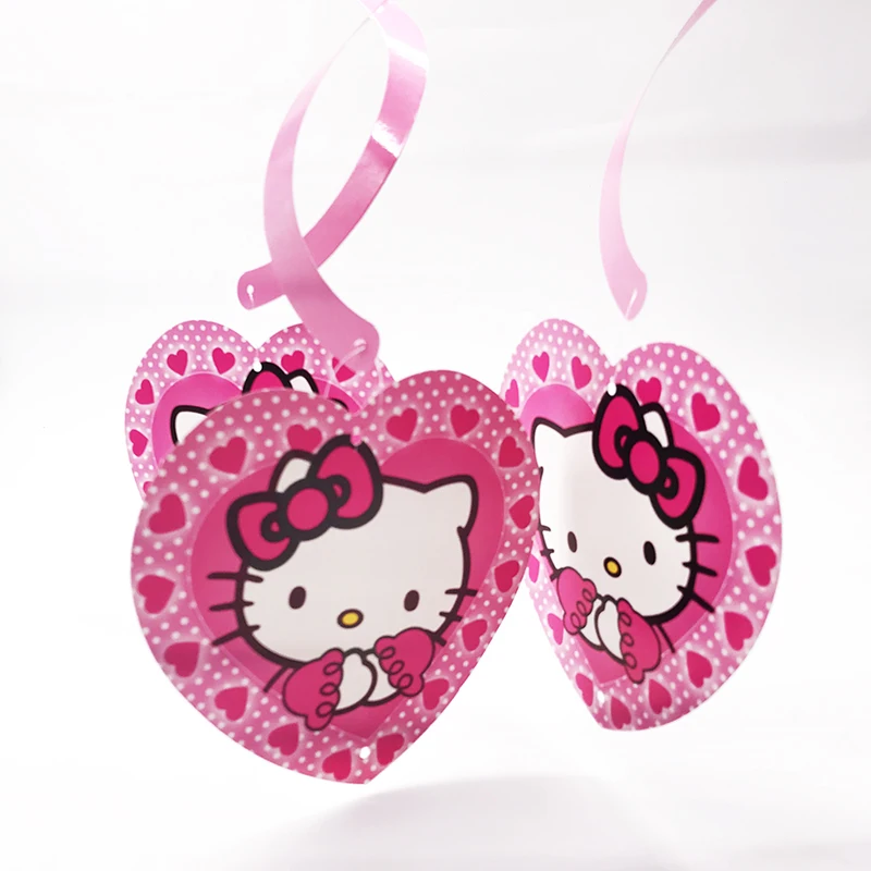 6pcs/lot Hello Kitty ceiling decorations Hello Kitty ceiling hanging ...
