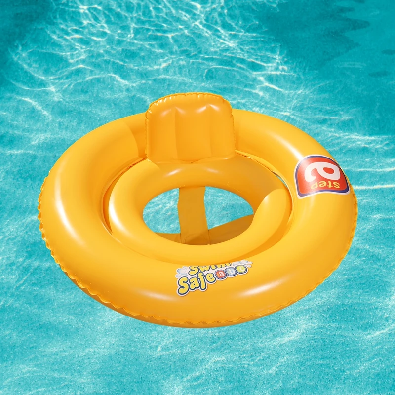 Dia 70cm Inflatable Double Ring Baby Seat Swimming Float Inflatable ...
