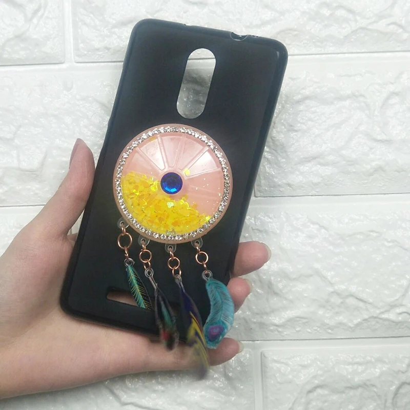 Dneialcc For xiaomi Redmi note 3 case Dynamic liquid Glitter Quicksand ...