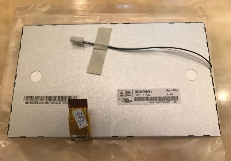 HSD070I651-F01-F00-F001-F0299-F20-7214H00B35-A0-HSD0701651-H-H070L ...