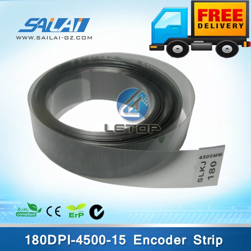 LETOP 5pcs/lot Outdoor Printer 180dpi 4500mm 15mm Encoder Strip For ...