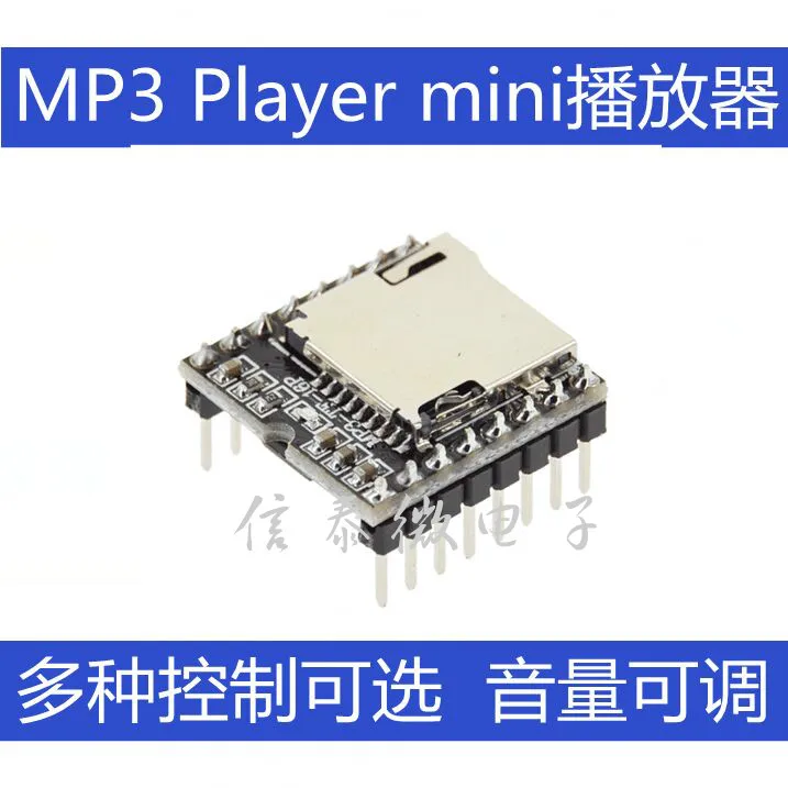 Tf Card U Disk Mini Mp3 Player Audio Voice Module Board For Arduino ...