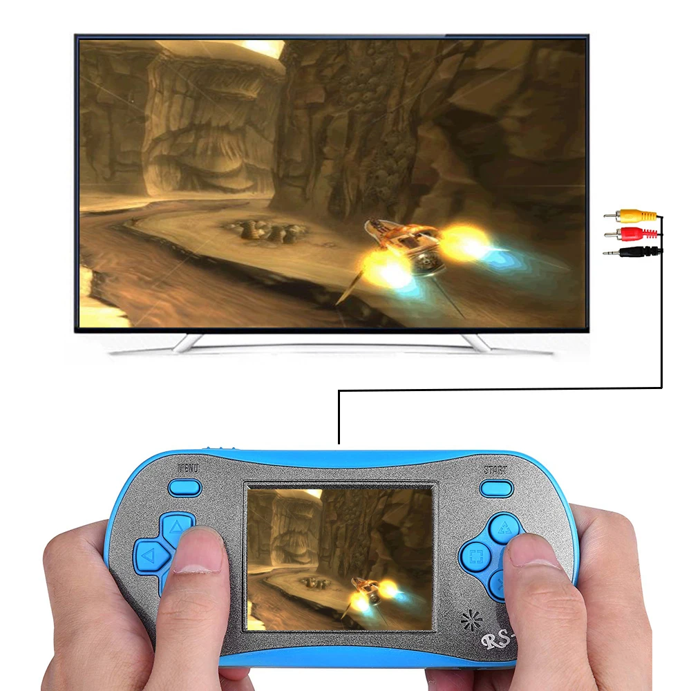 RS-16 Video Game Player JJFUN Portable Console Handheld Game Family ...
