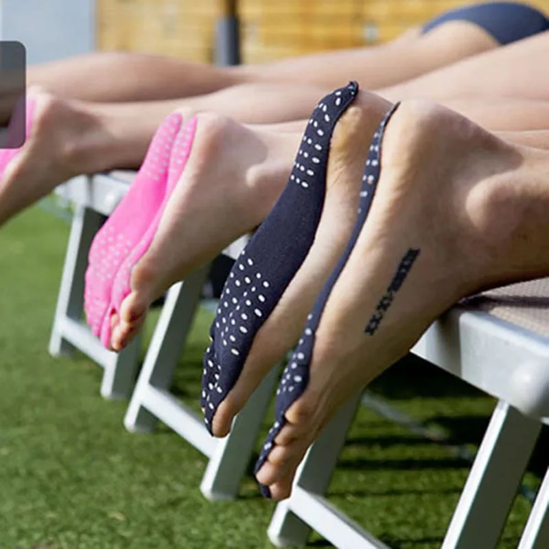 Foot Sticker Shoes Stick on Soles Sticky Pads for Feet beach sock ...