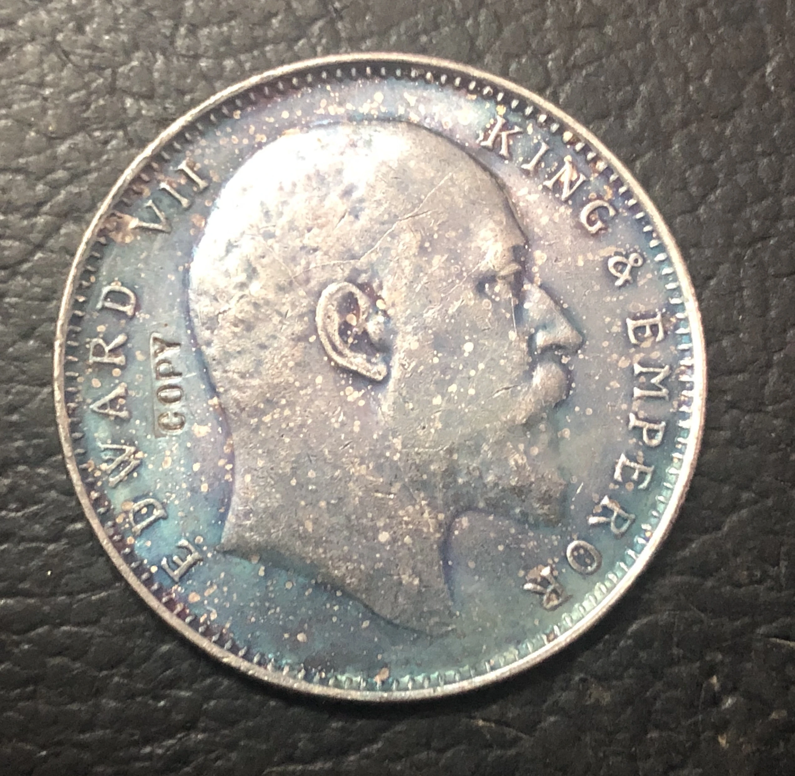 1907 Indian One Rupee Coin Copy - Non-currency Coins - AliExpress