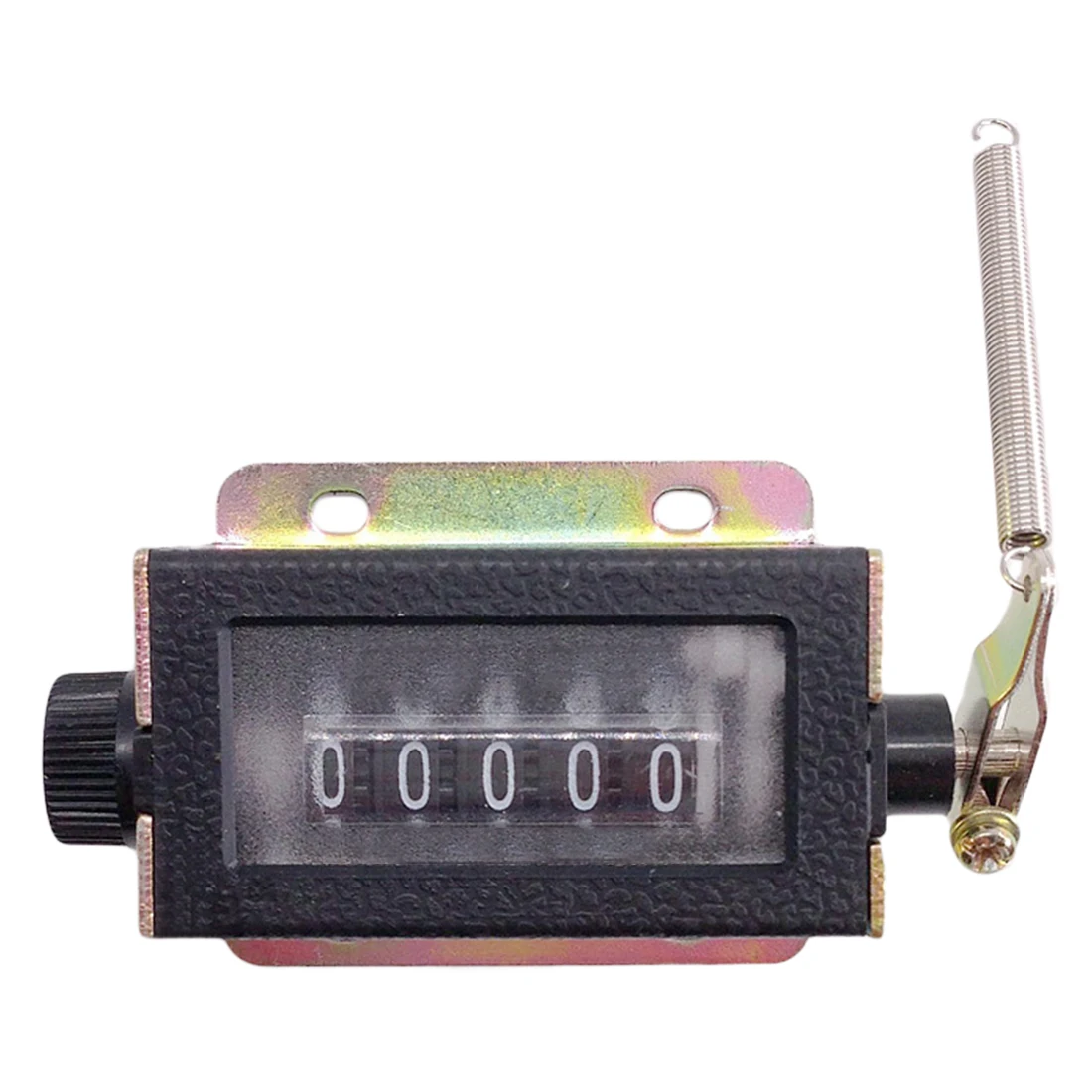 D67 F 5 Digit Counters Black Casing Mechanical Pull Stroke Counter ...