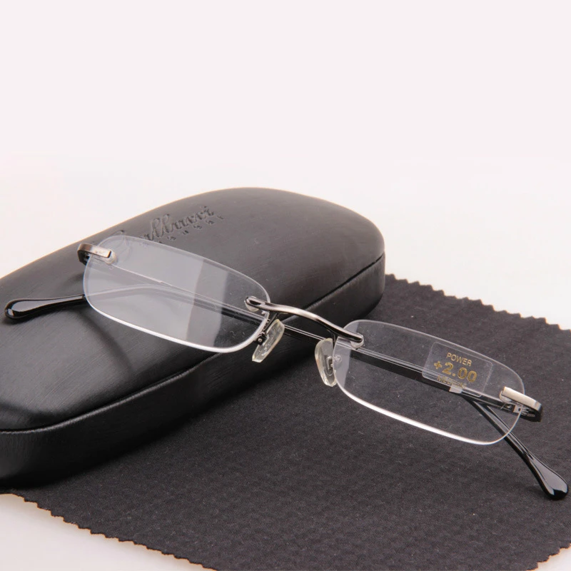 Buy Vazrobe Rimless Reading Glasses Men Women Points