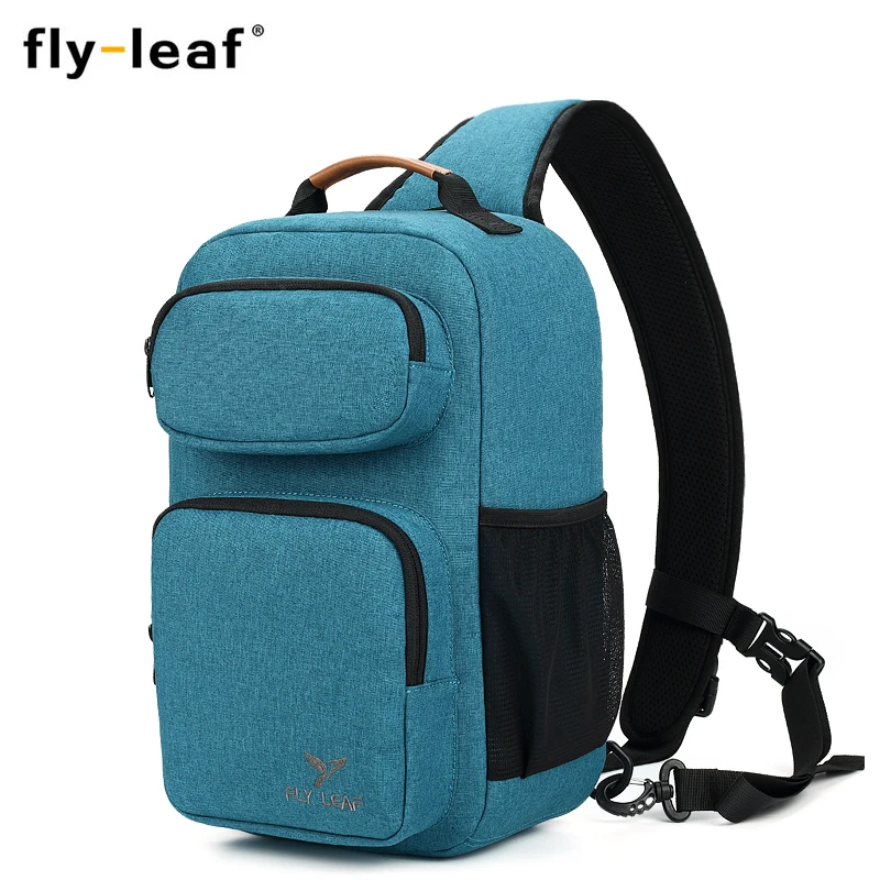 Flyleaf mochila de un hombro para hombre y mujer, bolso inclinado a ...