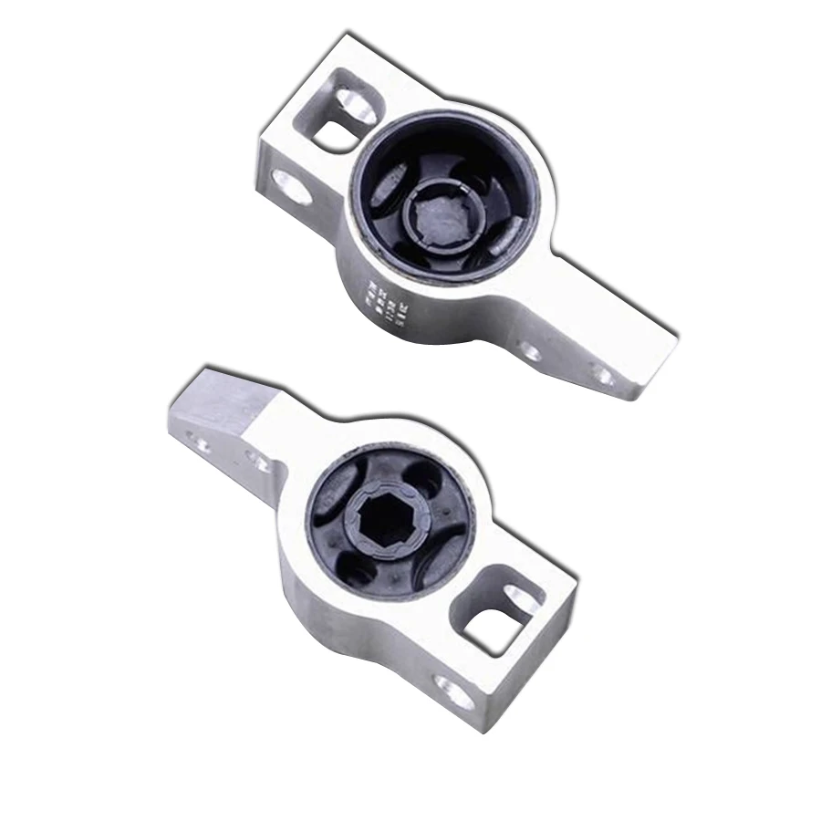 Qty 2 TUKE OEM 3C0199231 Triangular arm sleeve aluminum frame pour VW ...