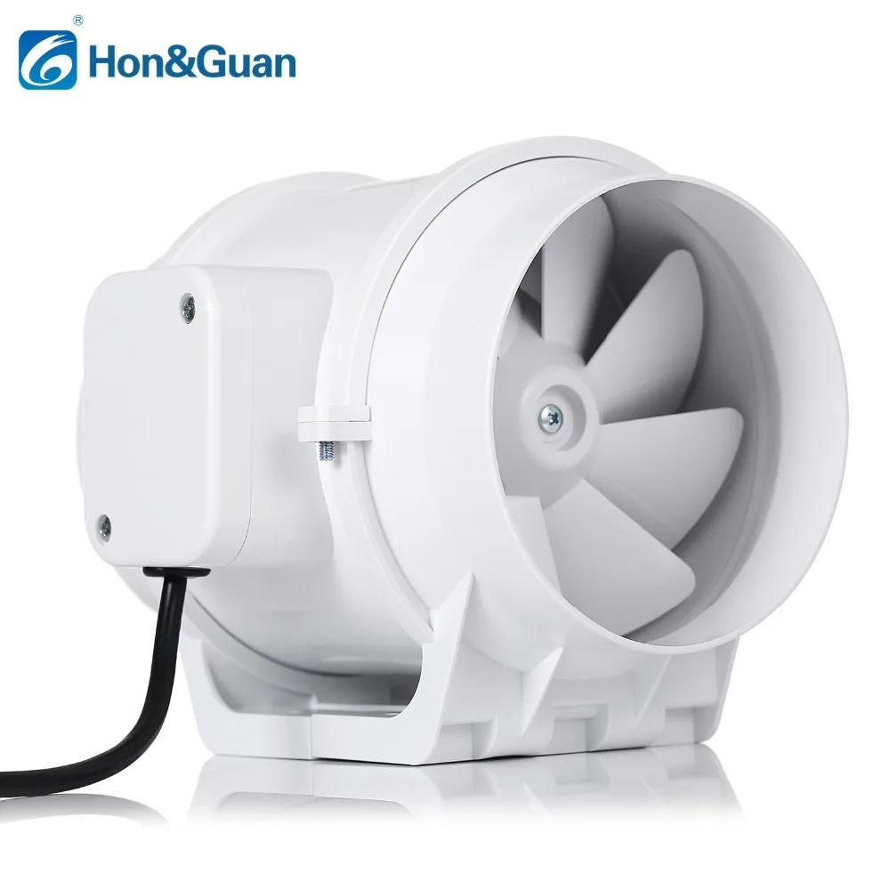 3" 75mm Inline Duct Fan Hydroponic Bathroom Extractor Booster ...