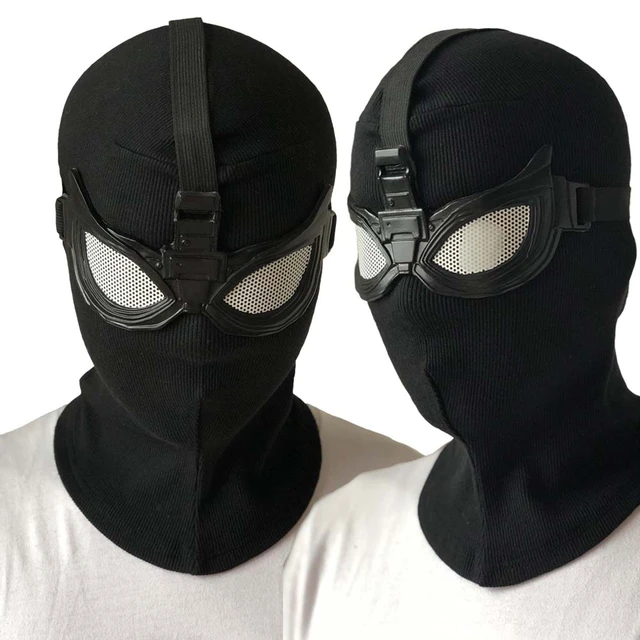 Noir Spiderman Mask