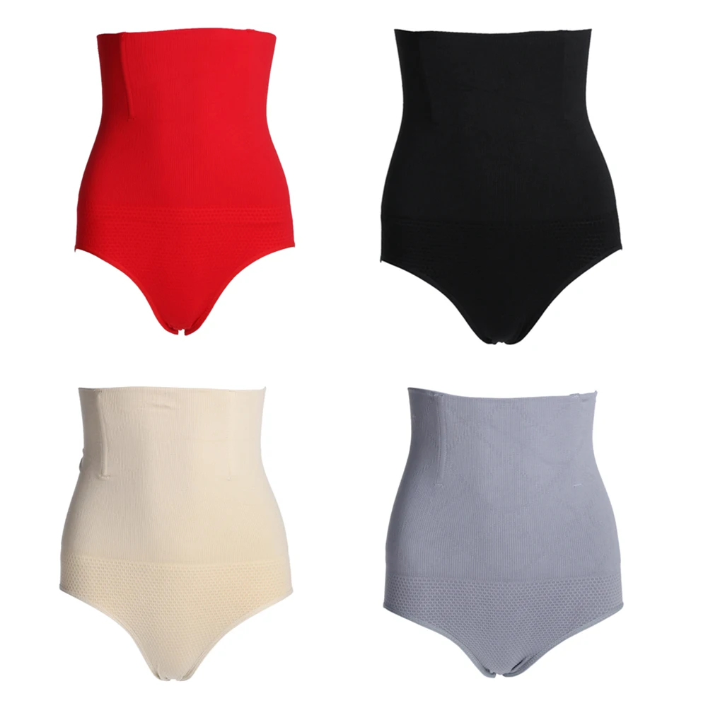 Women High Waist Butt Lifter Body Shaper Sexy Thong Underwear Waist