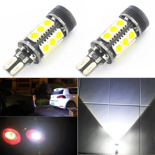 2x7W blanco 921, 168, 194, 558 T15 5050 SMD de luces LED de reversa ...
