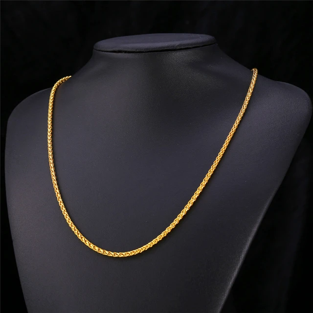 Simple Gold Chain For Men