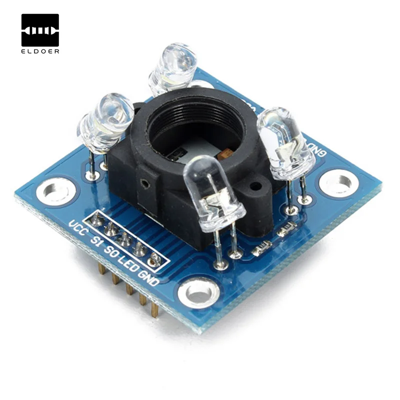 Dc 3 5 V Tcs3200 Sensor Warna Pengakuan Modul Untuk Arduino Gy 31 Terbaik Deteksi Jarak 1 Cm Di 