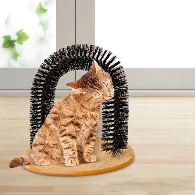 Cat Self Grooming Arch – KittyPawShop.com