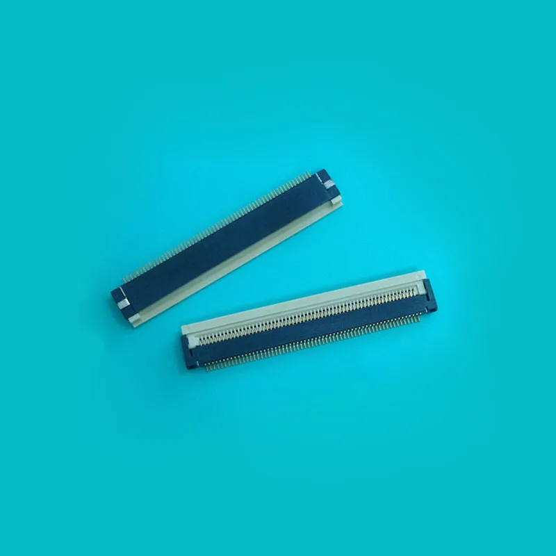 100pcs Fpc Cable Connector Fpc Socket Connector 0.5 Spacing 60-pin Flip ...