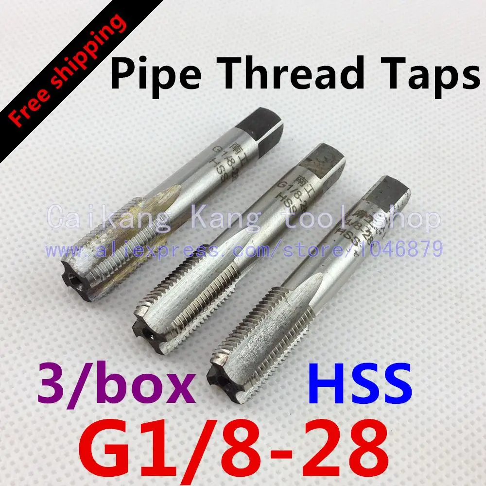 Free Shipping New Pipe Thread Taps High speed steel Wire tapping Throat ...