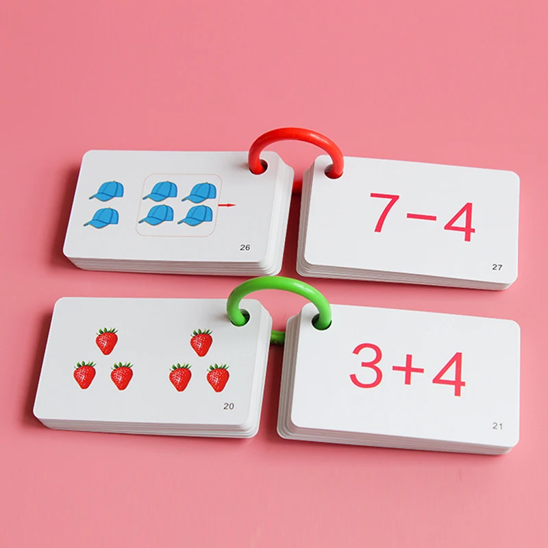 Carte flash d'apprentissage et d'enseignement pour enfants, jouet ...