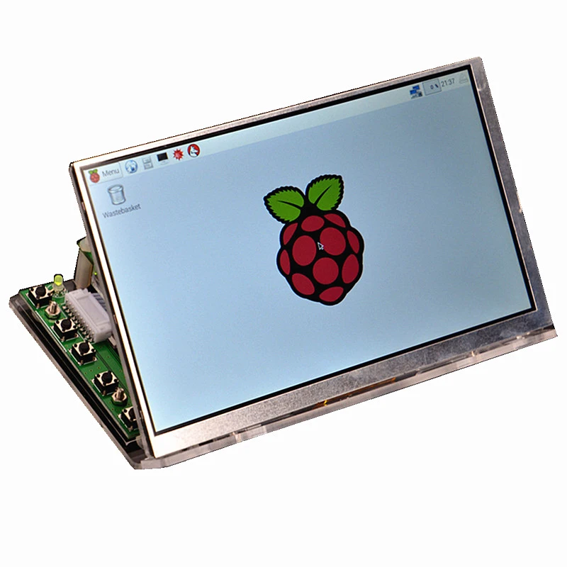 Kit para raspberry pi3 com tela touch screen hd de 7 polegadas, hdmi ...
