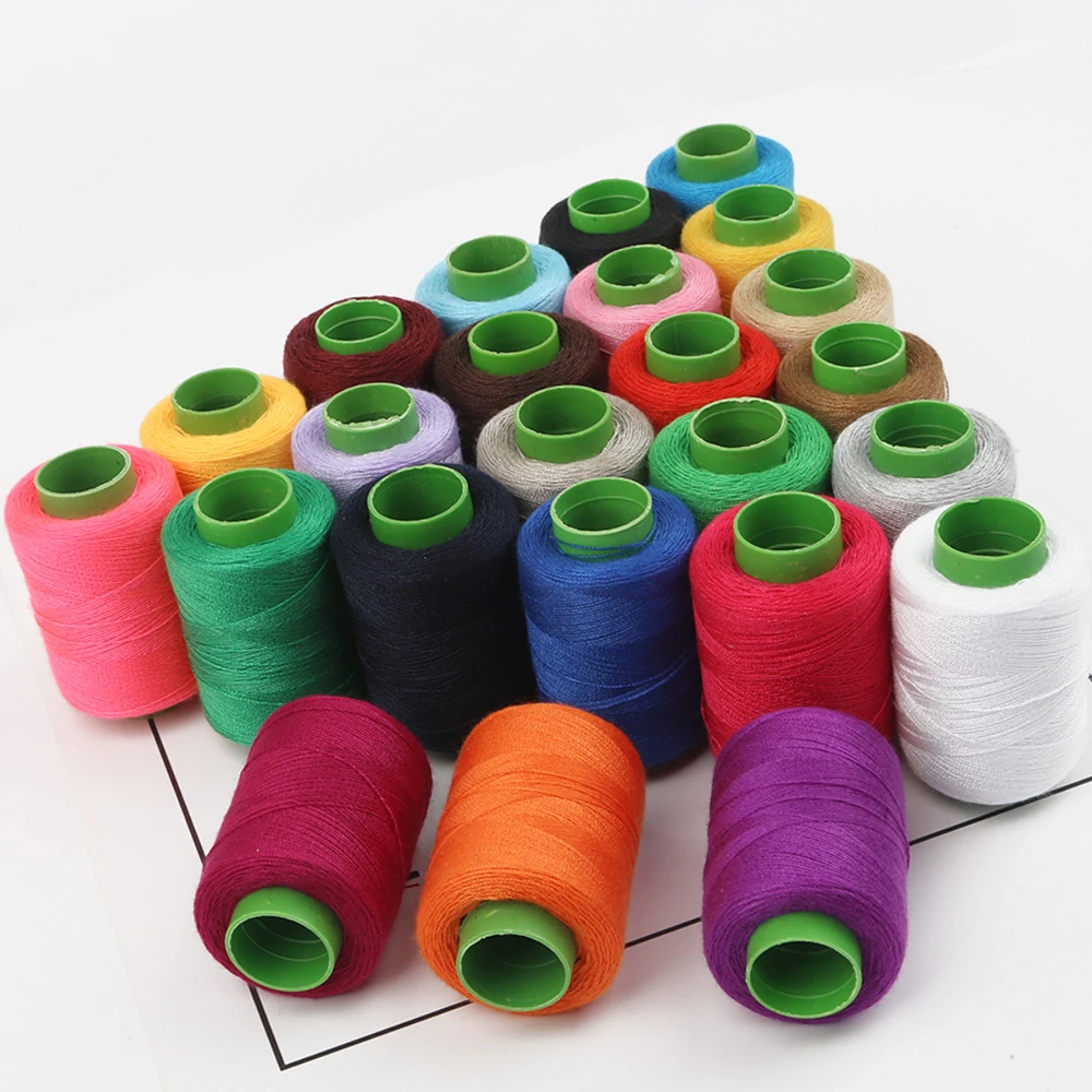 1pc High Tenacity Cotton Machine Embroidery Sewing Threads Hand Sewing ...