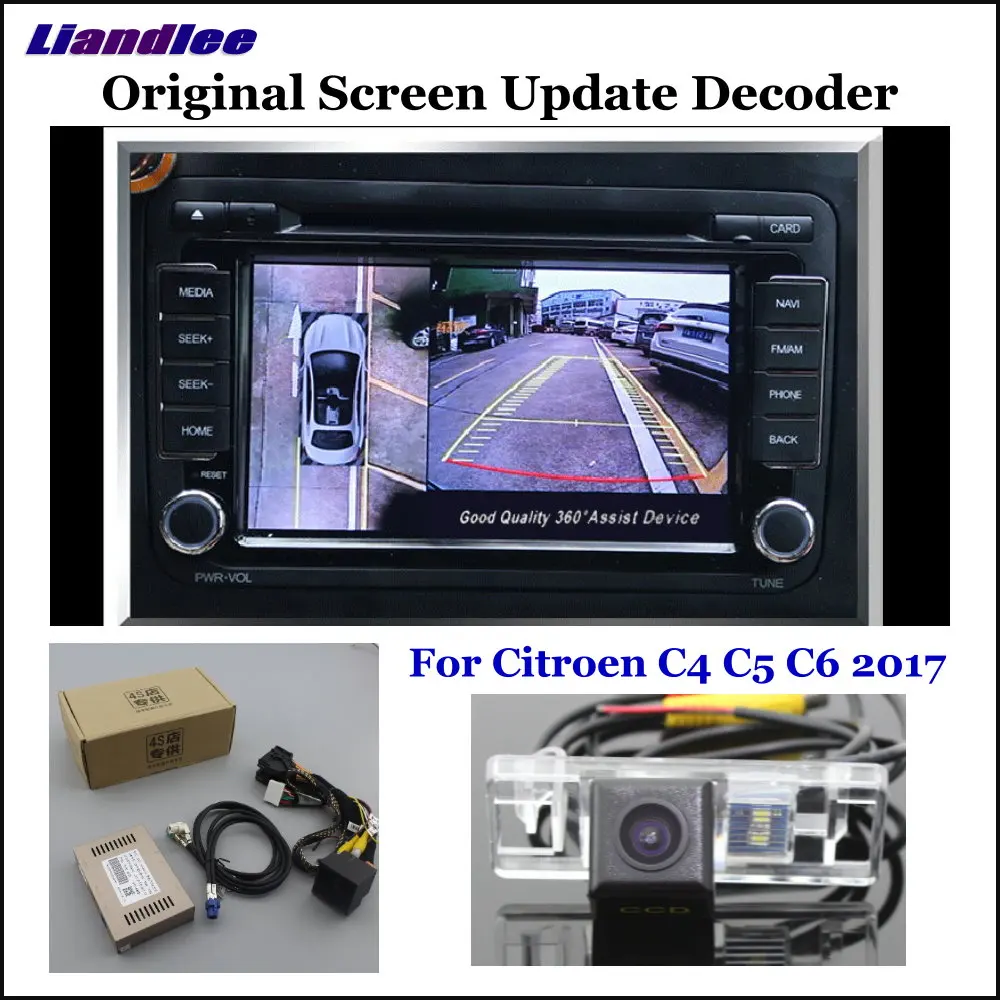 For-Citroen-C4-C5-C6-2017-2022-Car-Rear-View-Backup-Camera-Reverse ...