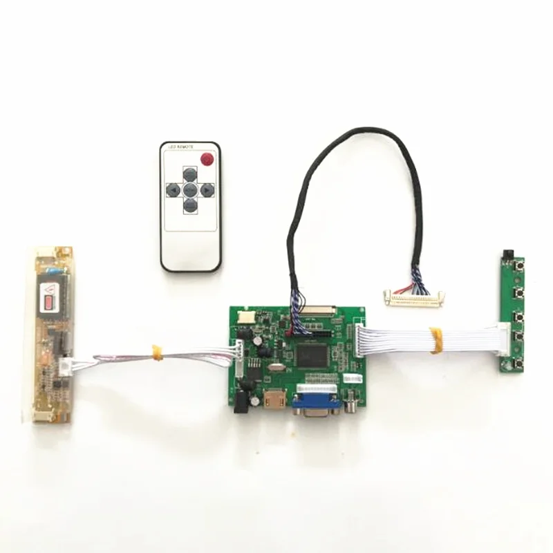 free shipping RTD2660 HDMI VGA AV LCD Controller Board for 1366x768 18. ...
