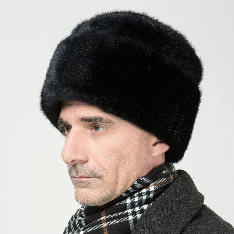 Russian style hat mens fashion - vanlasopa