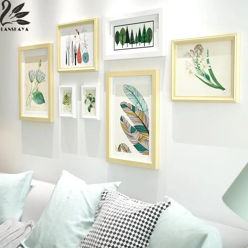 Pastoral Painting Frame Irregular Multi frame 3d Picture Frames Diy ...