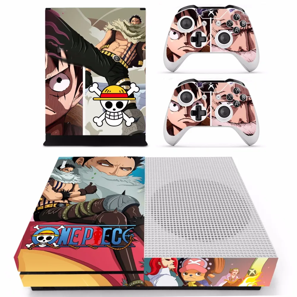 One Piece Skin Sticker for Xbox One S Console and Controllers ...