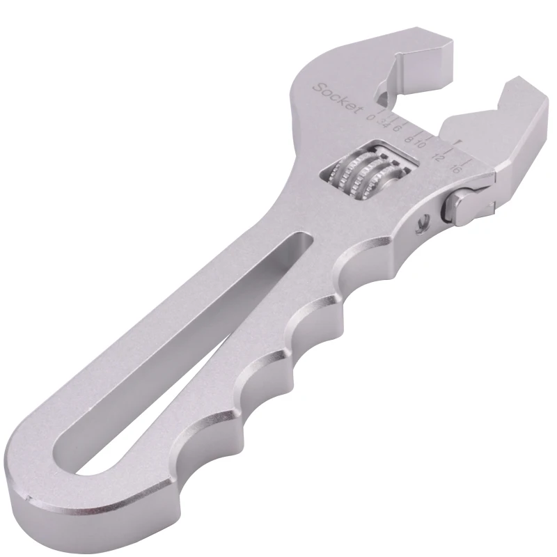 Adjustable AN Wrench Billet Aluminum Spanner | Deancent Garage