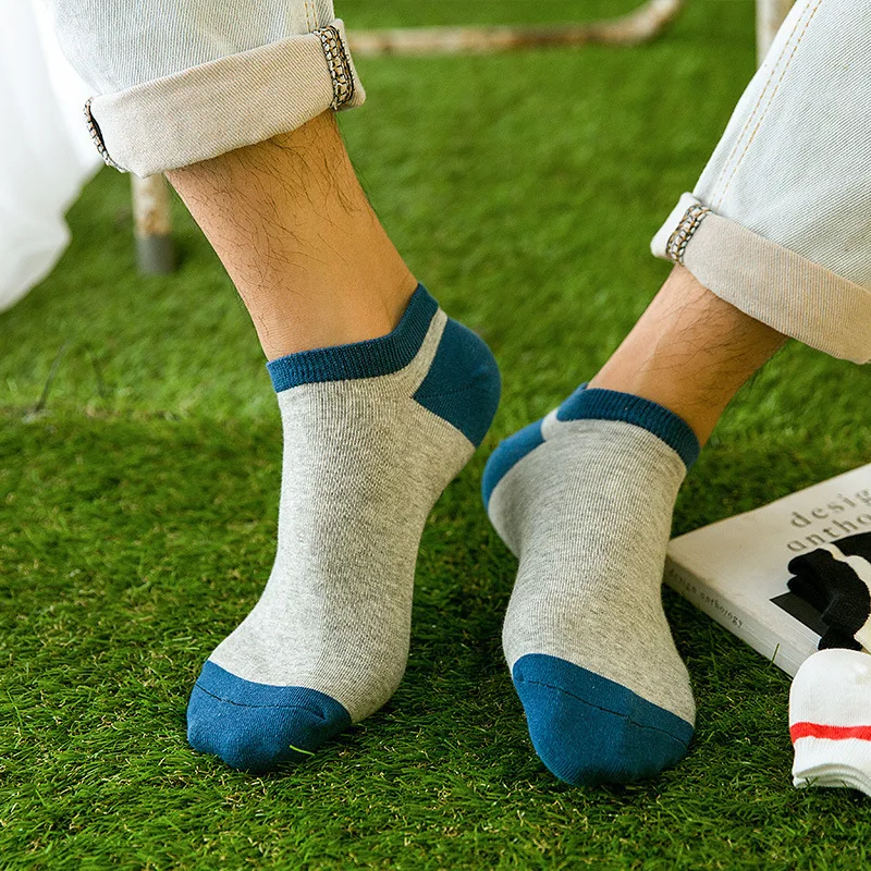 10Pairs/Lot new spring and summer color all match stealth boat socks ...