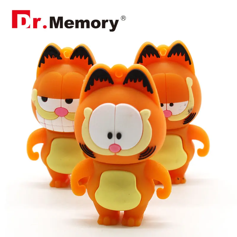 usb flash drive Garfield USB stick 4G 8G 16G 32G U disk girl gift pen ...