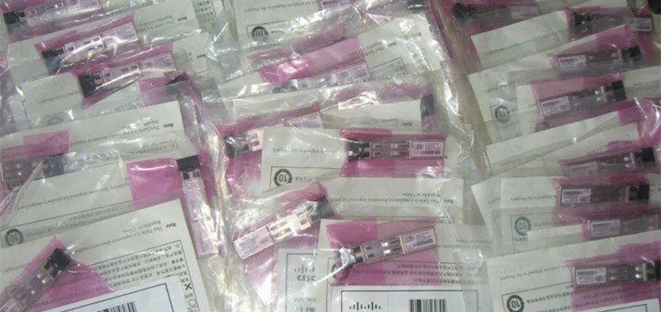 100%Sealed Original X2 10GB CX4= 10GBASE CX4 X2 Fiber Optic Transceiver ...