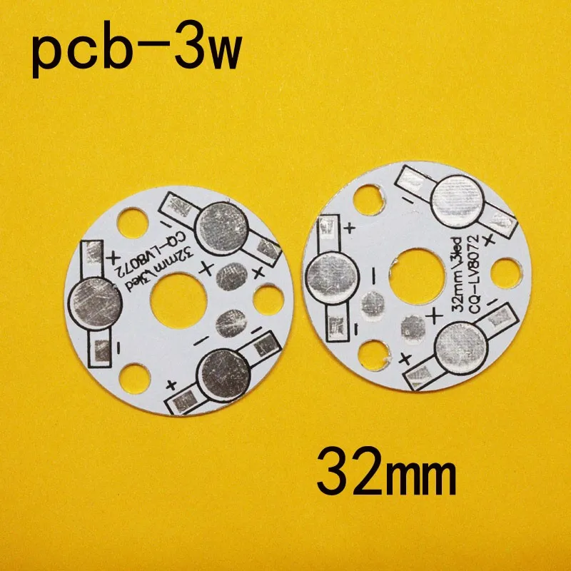 20pcs/lot led pcb 3w High Power LED Heat Sink Aluminum Base Plate led ...