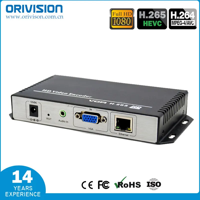 Zy-ev201 H.265&h.264 Vga Video Encoder For Iptv, Live Stream Encoder ...