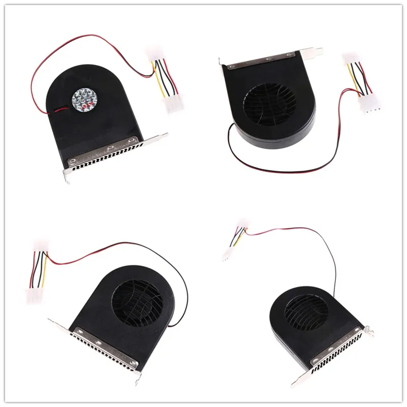 4 Pins System Blower CPU Case PCI Slot Fan Cooler for PC PCI Slot ...