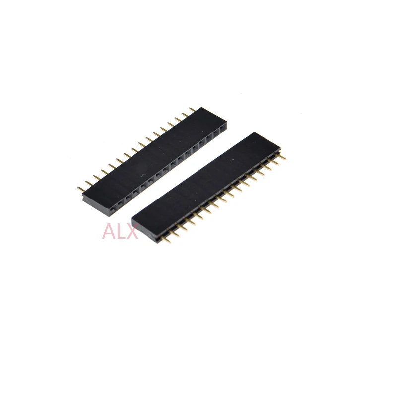 10PCS-1X16-PIN-Single-Row-Straight-FEMALE-PIN-HEADER-2-54MM-PITCH-Strip ...