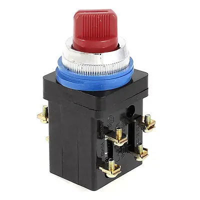 LA18 22X 2 Interruptor Selector de 3 Posiciones 2NO + $ NUMBER NC AC ...