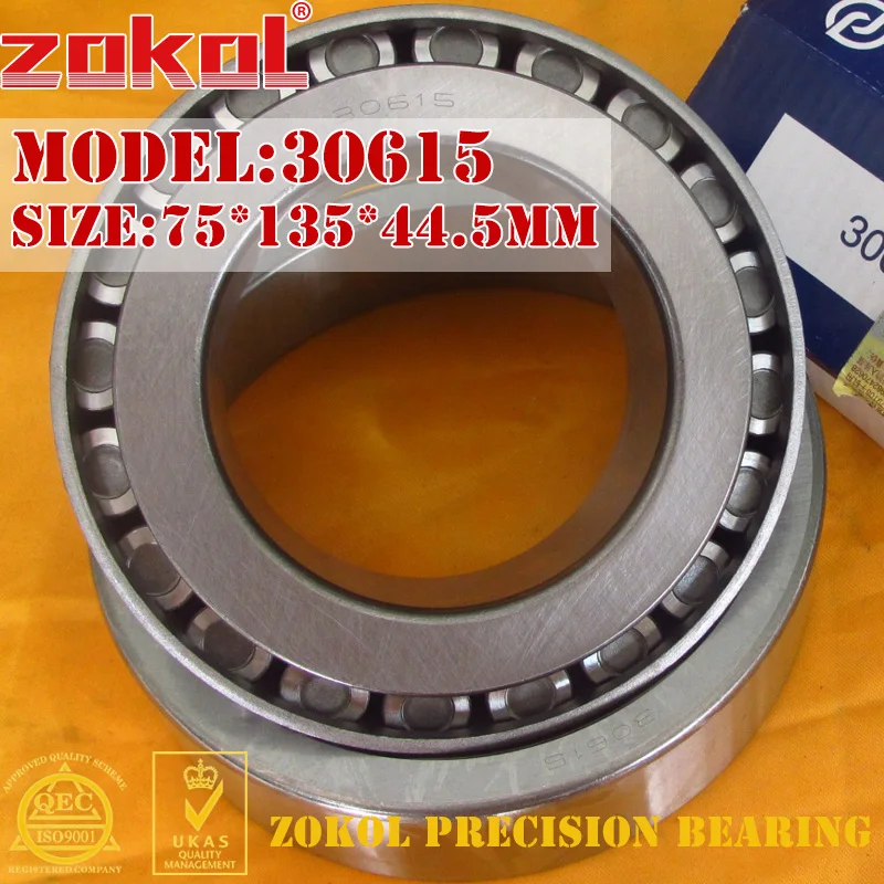 Rodamiento zokol 30615 7815E rodamiento de rodillos cónicos 75*135*44 ...