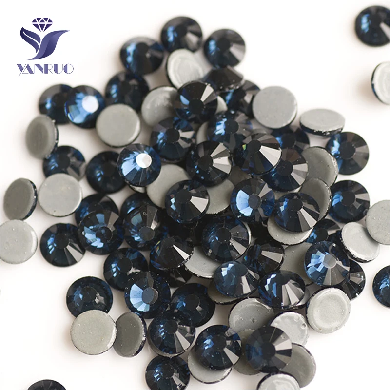 YANRUO 2058HF SS4 SS30 Montana Stones And Crystals Flat Back Strass DIY ...