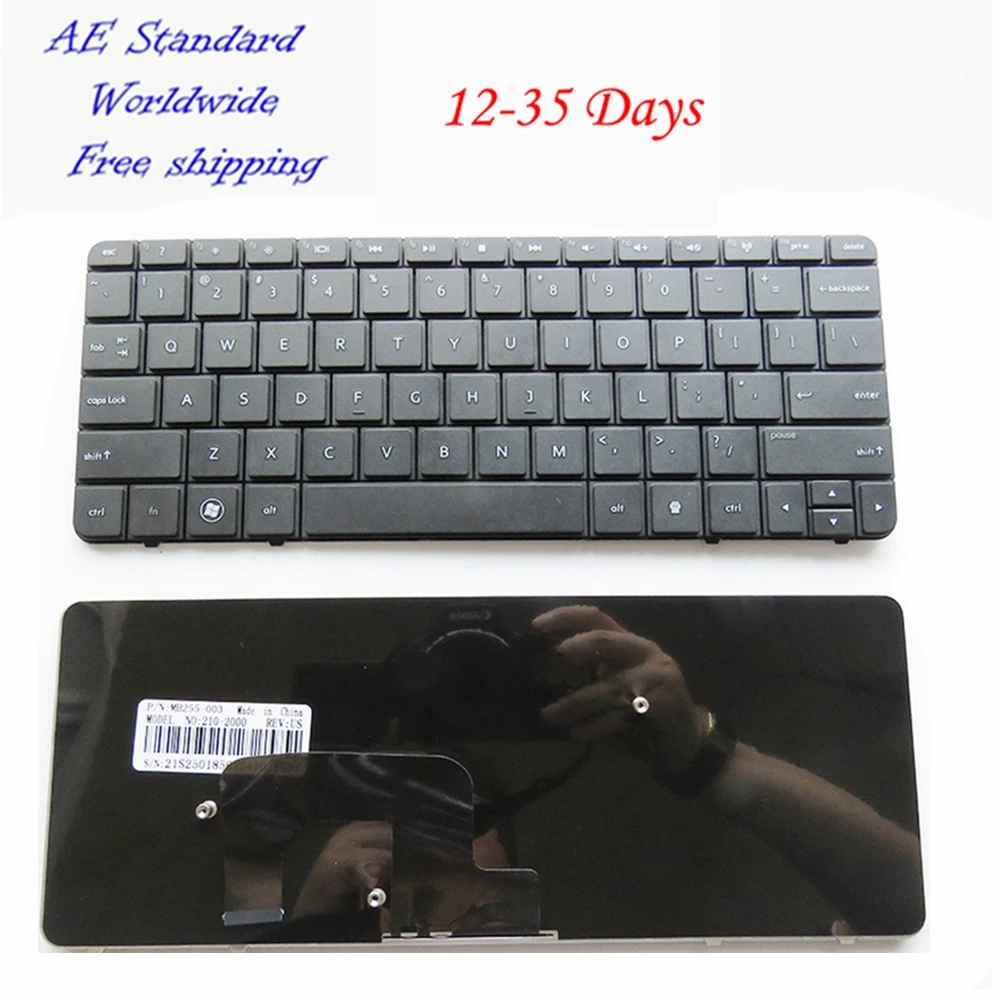 US Black New English laptop keyboard FOR HP MINI 110 3000 MINI 110 ...