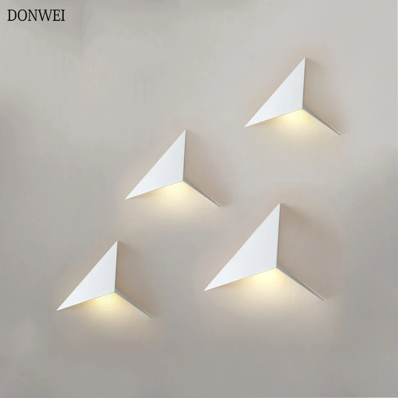 Modern-Minimalist-Triangle-shape-3W-LED-Wall-Lamps-Nordic-style-Indoor ...