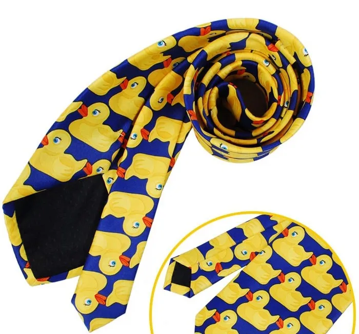 How I Met Your Mother Tie Duck Cartoon HIMYM Barney Tie