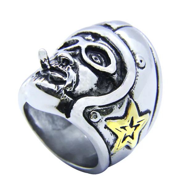 Drop-Ship-2018-Big-Heavy-Motorcycles-Man-Golden-Route-66-Biker-Ring ...