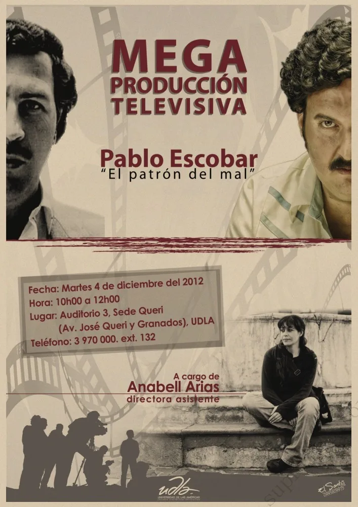 Pablo Escobar El Patron Del Mal Poster